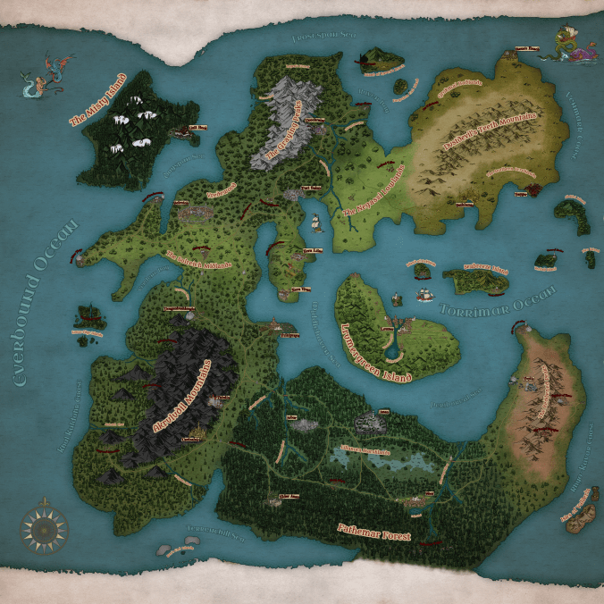 To Build a Continent – Starting | Mostly Sheets and Numbers